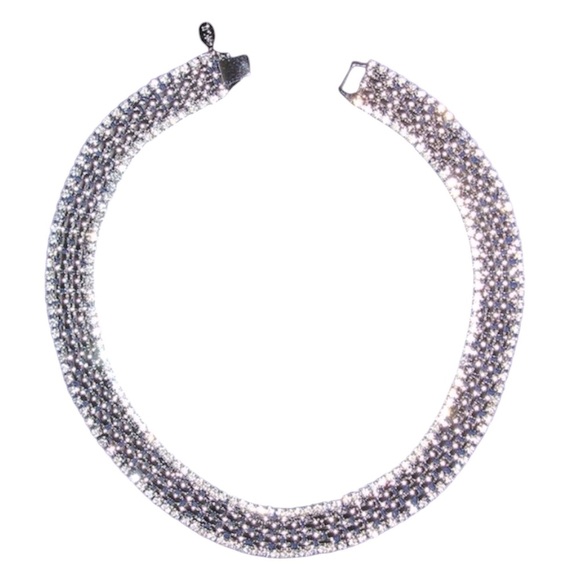 Kenneth Jay Lane | Jewelry | Vintage Kenneth Lane Rhinestone Choker 98s ...